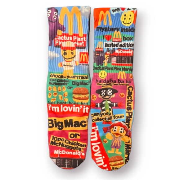 custom | Underwear & Socks | Cpfm Mcdonalds Socks | Poshmark